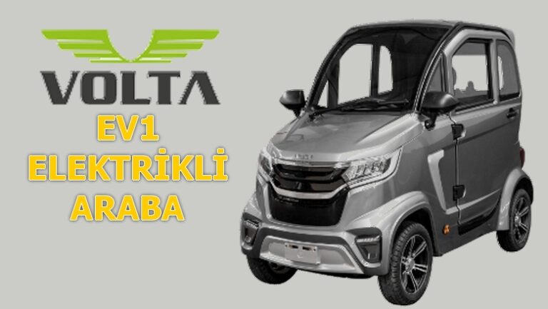 Volta EV1 Elektrikli Araba Nasıl, Alınır Mı? Teknik Özellikleri ve ...