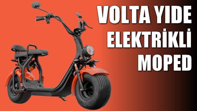 Volta YIDE Elektrikli Moped Nasıl, Alınır Mı? Volta SE-03 Kullanıcı ...